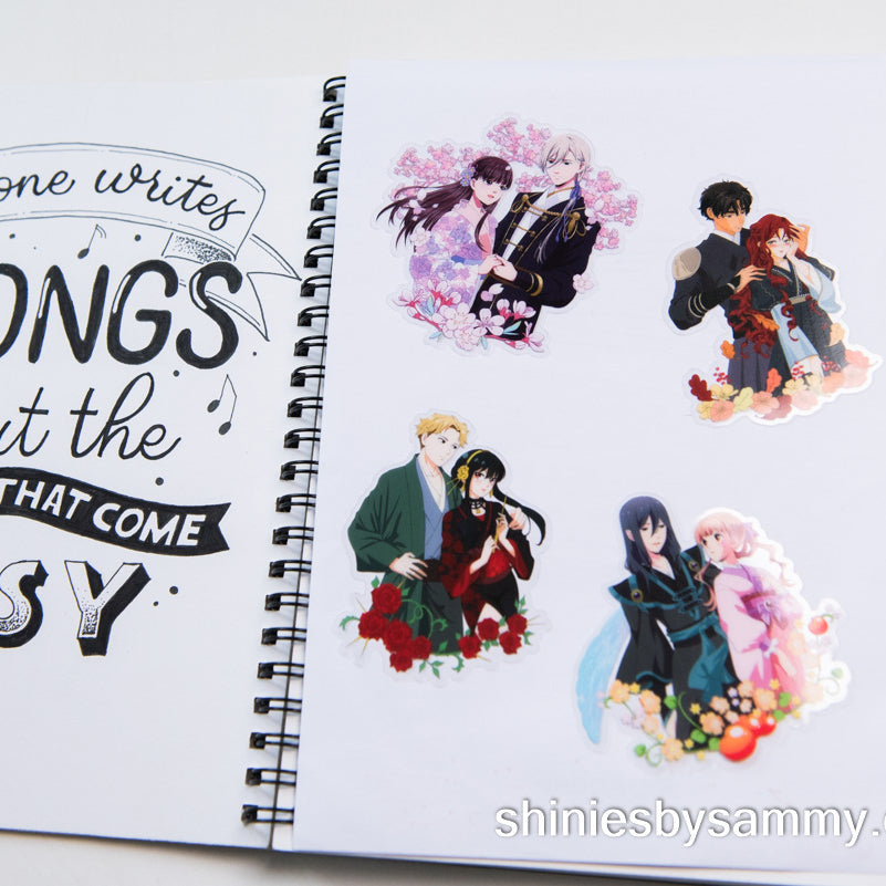 Kimono Lovers Stickers – Shinies by Sammy